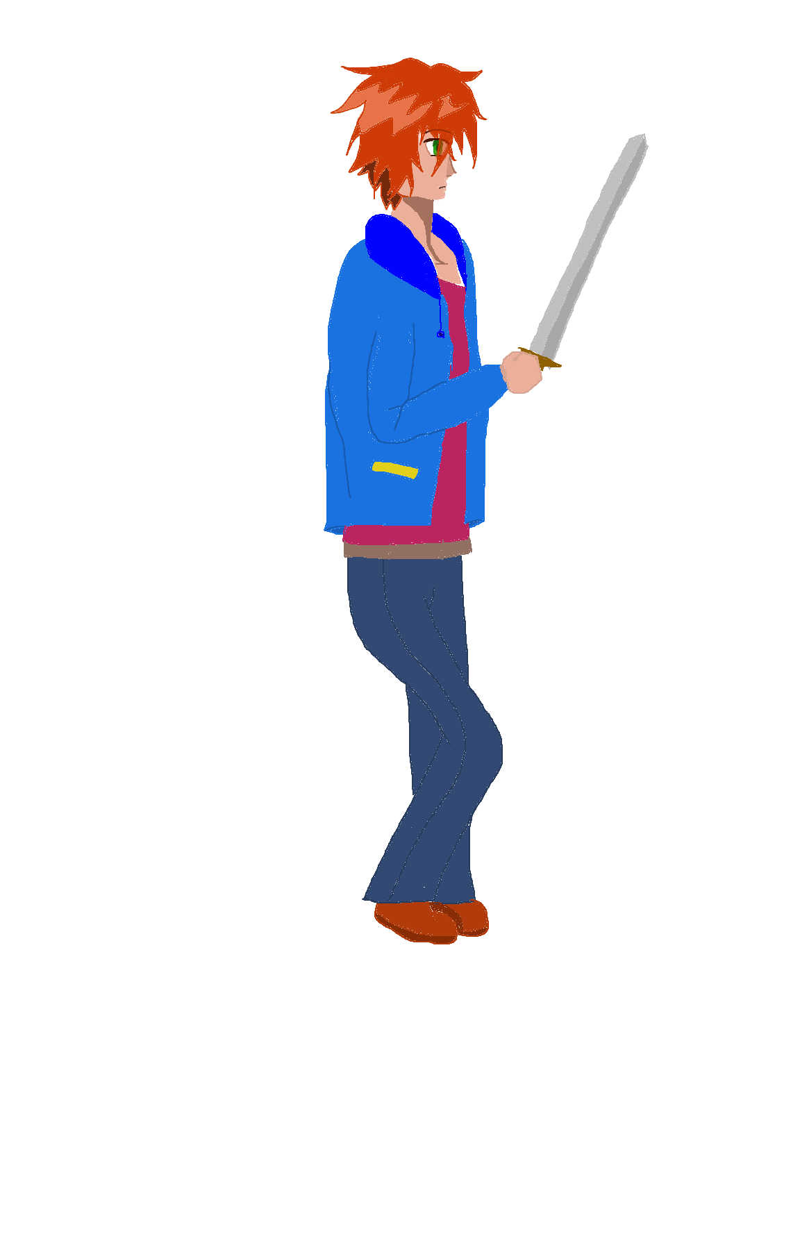 Player 1 Side view by Artist7311104 on DeviantArt