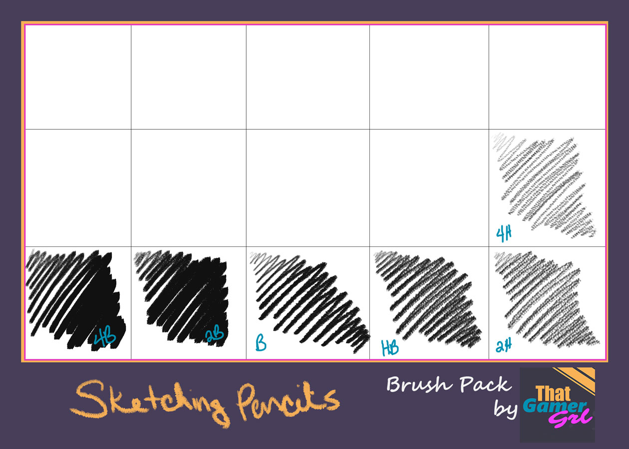 Customized - Pencils - Sketching Set by Lree on DeviantArt