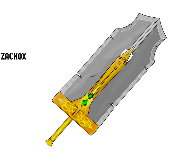 Golden Giant (aqw sword) ANIMATION UPDATED by zackox on DeviantArt
