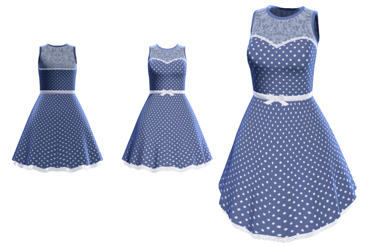 MMD - Blue Dress by SuminoChan on DeviantArt