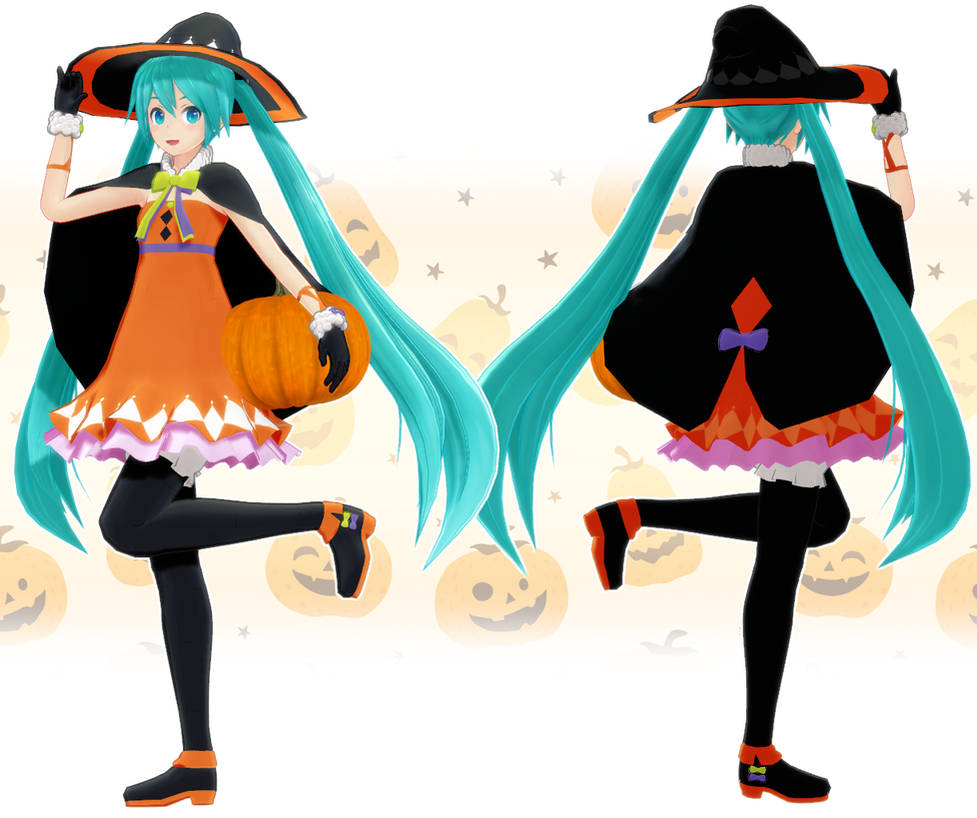 MOTM : Miku Halloween + Download by SuminoChan on DeviantArt