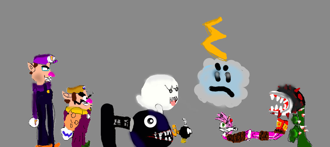 the kidnapped of wario team by sonicsaveAmy on DeviantArt