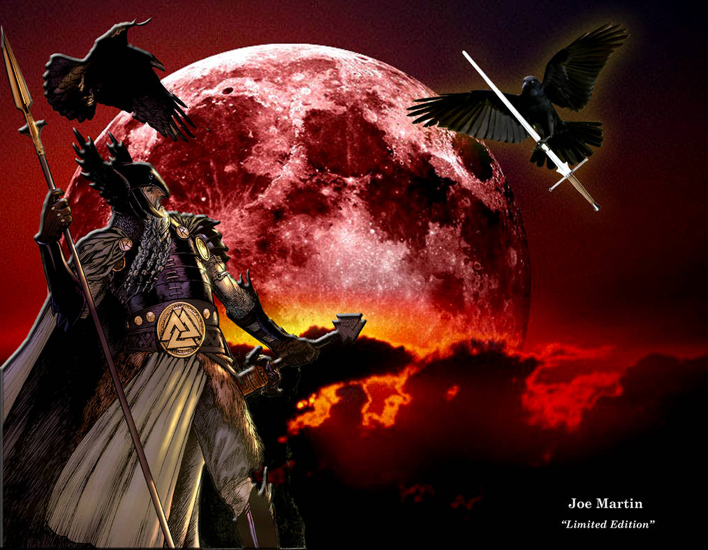 Flattened - PRINT - Odin sword signed by HanselGretelStudio on DeviantArt