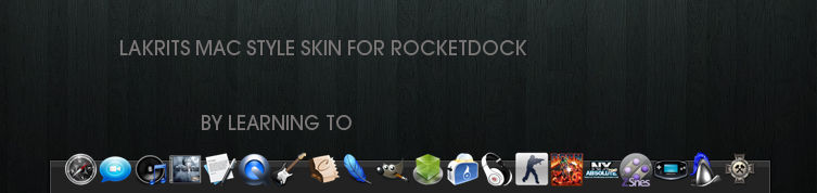 Lakrits Mac RocketDock Skin by learning-to on DeviantArt