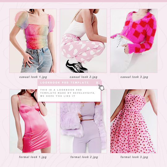 * lookbook template psd by reveluvgifs. by reveluvgifs on DeviantArt