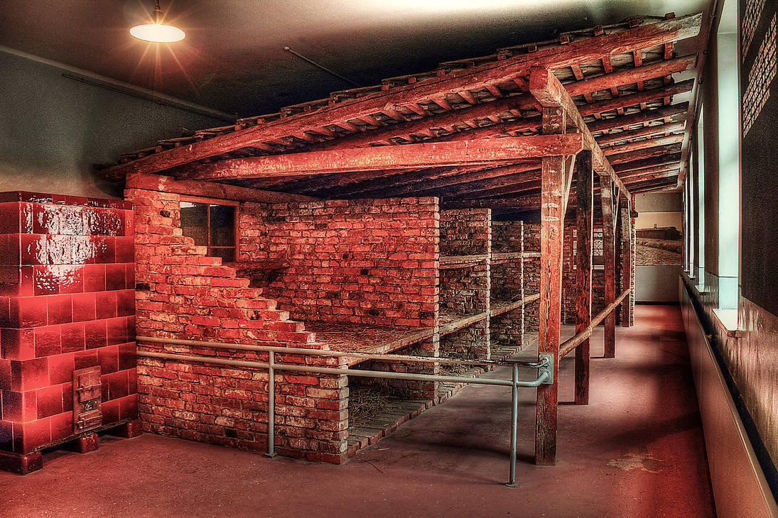 Auschwitz original bunks reconstruction by vzzzbux on DeviantArt