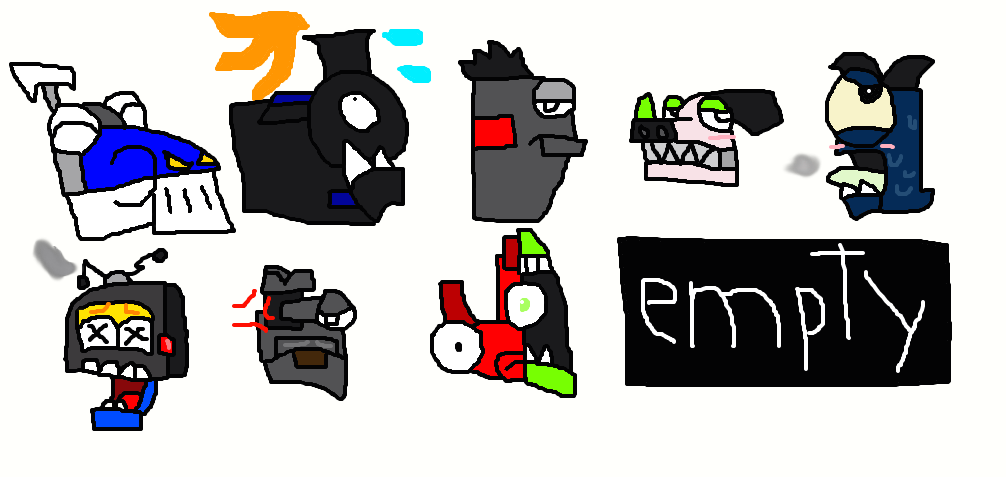 Mixel face by alex20191 on DeviantArt