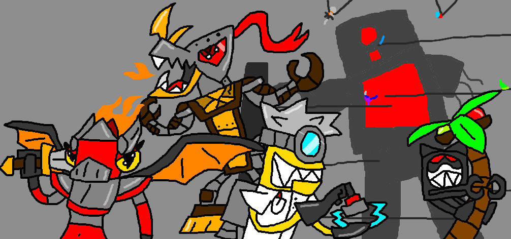 Mxls:Trio Villains(Tensai Drombo) by alex20191 on DeviantArt