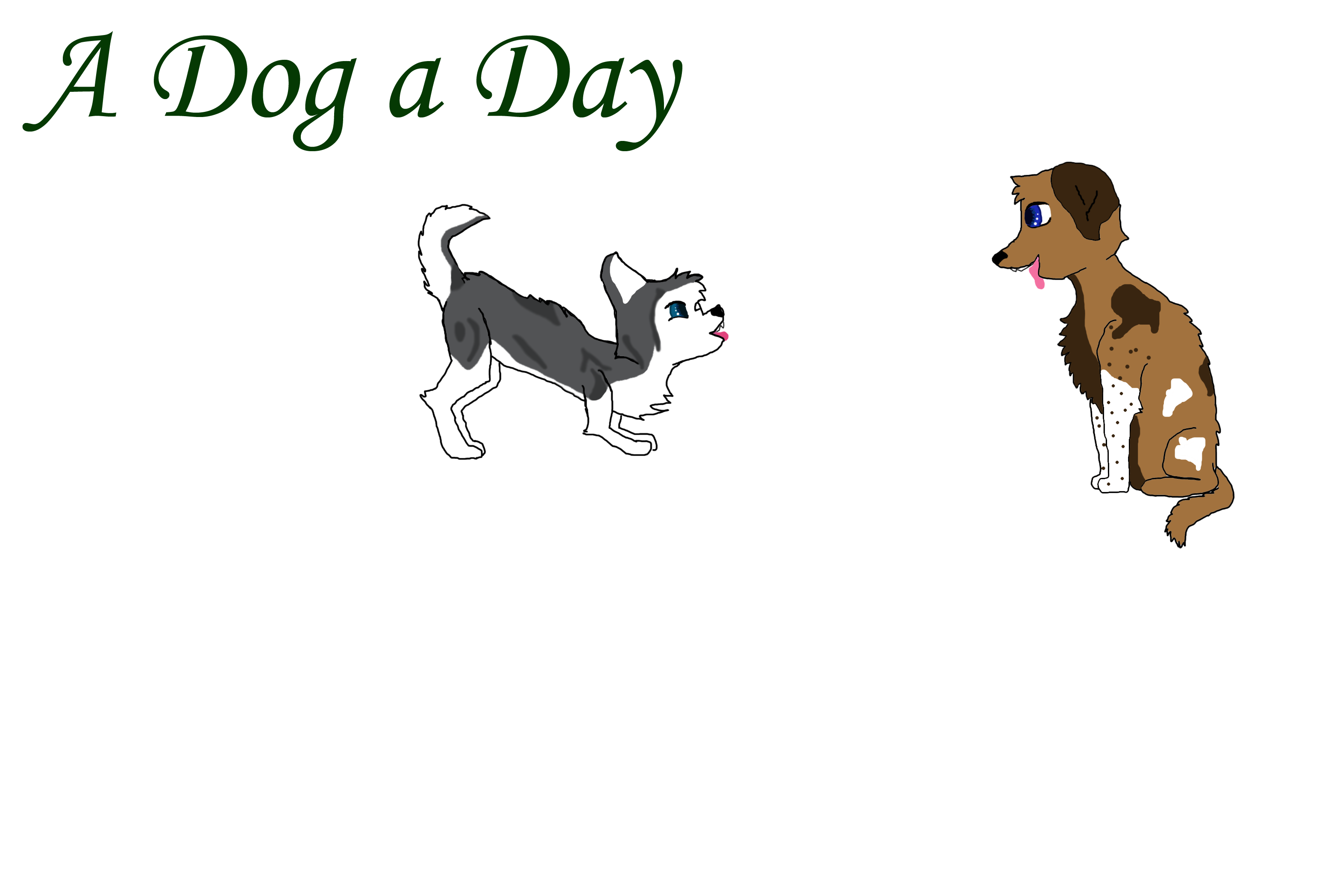 A dog a day by Turquoise-Fox03 on DeviantArt
