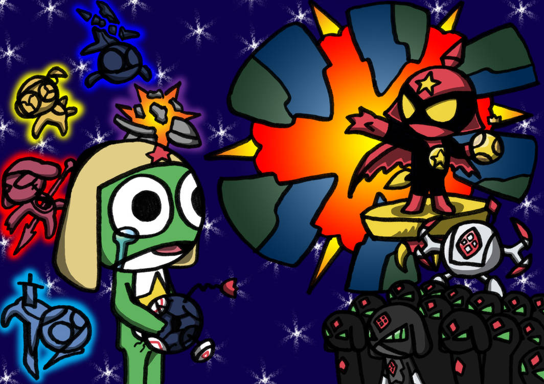 Sgt Frog X encounter 1 by ExMedal on DeviantArt