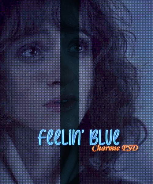 Feelin Blue PSD by CautiousBabe on DeviantArt