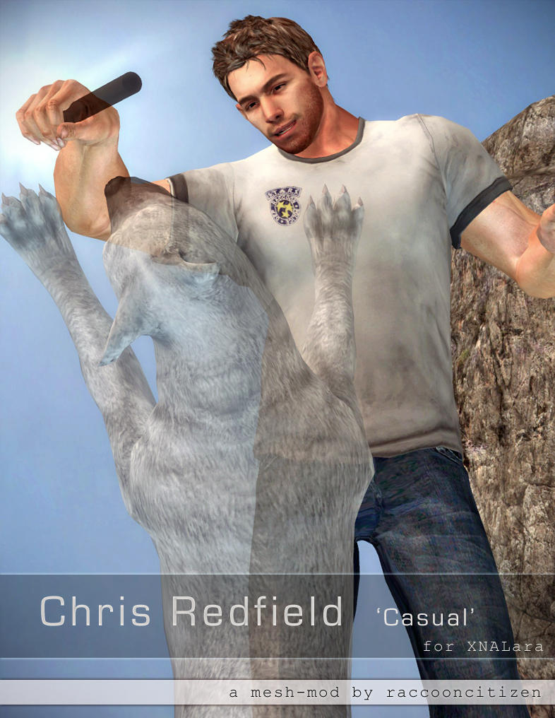 Chris Redfield 'Casual' mesh-mod for XNALara by raccooncitizen on ...