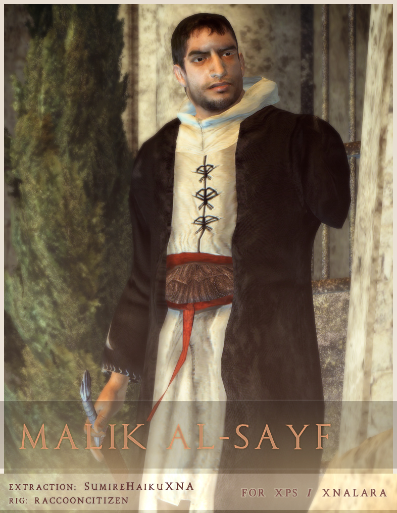 Malik Al-Sayf (AC) for XPS/XNALara by raccooncitizen on DeviantArt