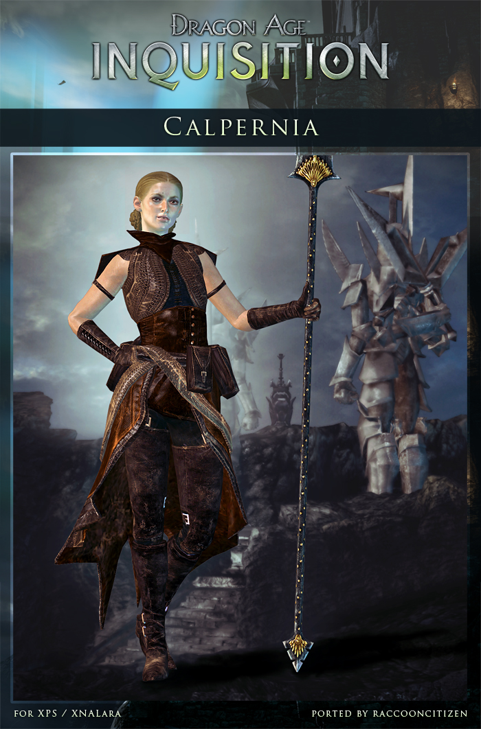 DAI Characters - Calpernia for XPS - (DOWNLOAD) by raccooncitizen on ...
