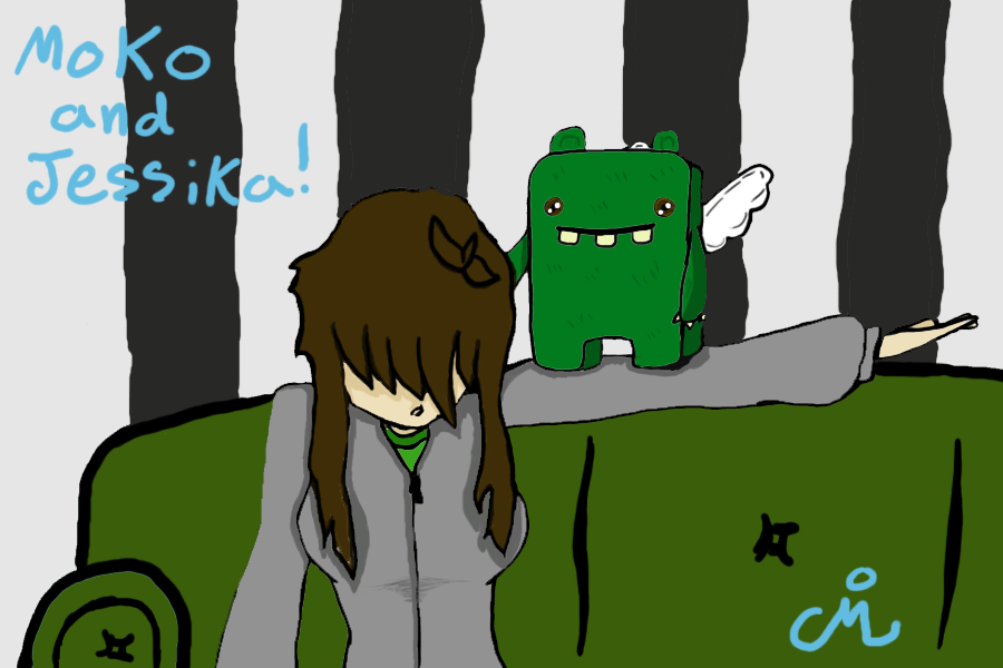 MoKo and Jessika! by pooomoe on DeviantArt