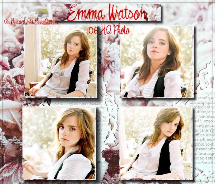 Emma Watson Photoshoot PhotoPack by BerryDesign on DeviantArt