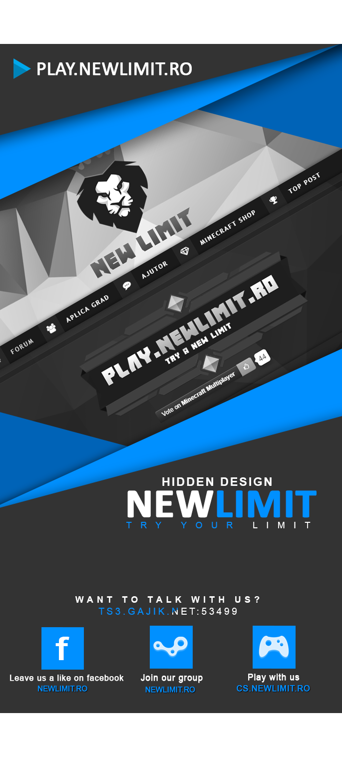 Web design blue theme by iHiddenache on DeviantArt