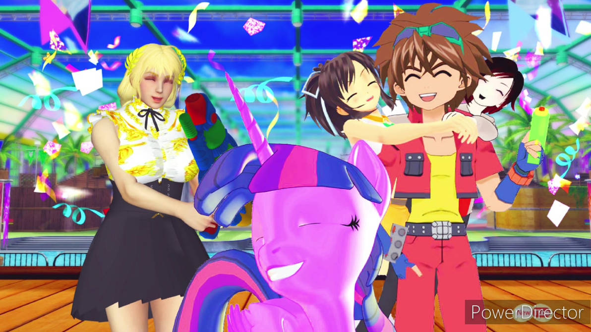 NF PBS:Angels of Fantasy Team Victory Pose 2 by UltimaDarkAngel500X on ...