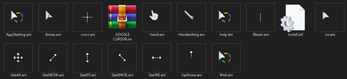 Google Cursor by Jakutor on DeviantArt