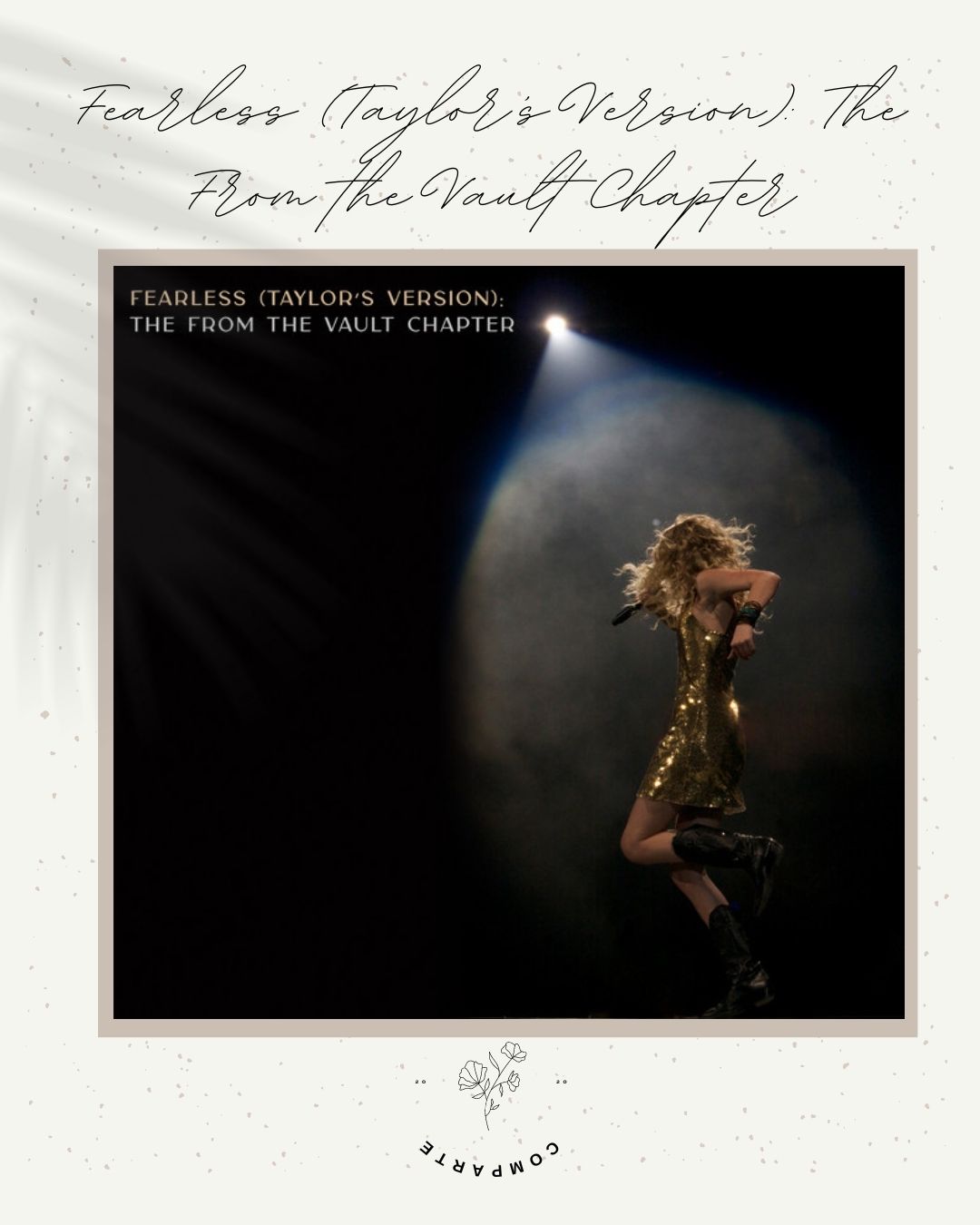 Fearless (Taylors Version) The From The Vault C by MelanyComparte on ...