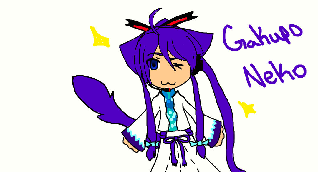 Gakupo Neko by HetaliaFinlandHSDave on DeviantArt