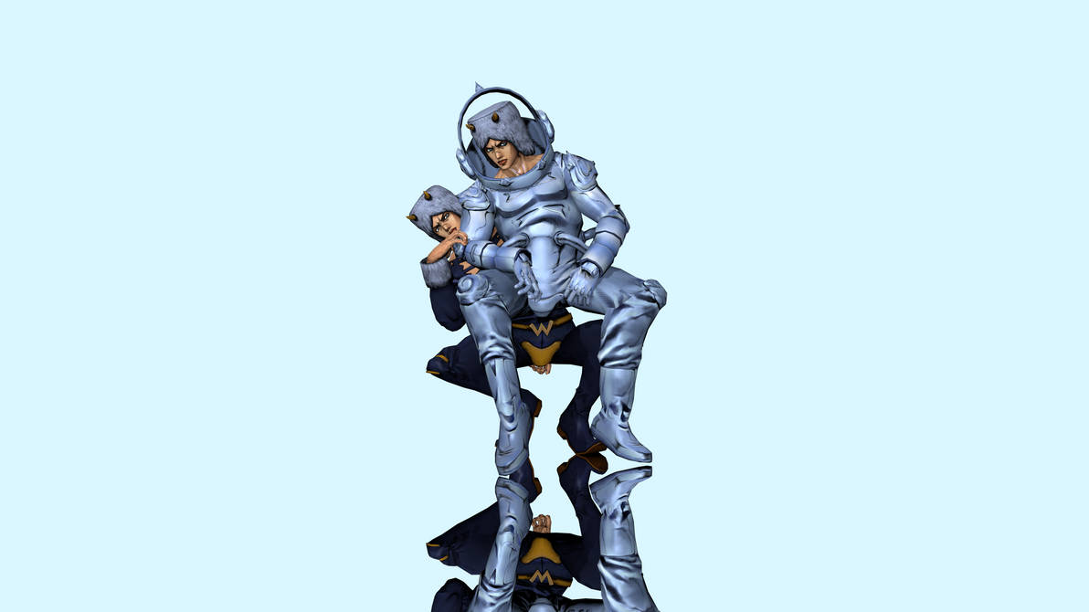 JJBA EOH Weather Report/Wes Bluemarine XNALARA-XPS by KillerMemerino on ...