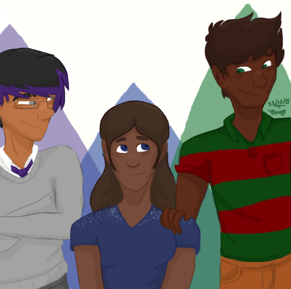 Sibling Trio by ShinyGastrodon on DeviantArt