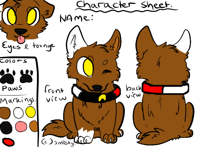 Captain Ref. Sheet (Updated) by Fanbuscus8 on DeviantArt