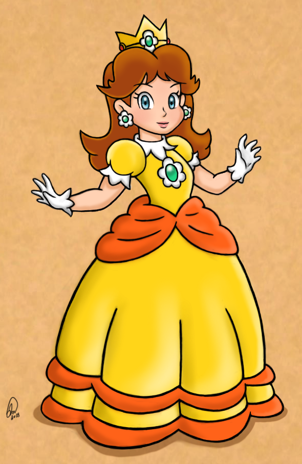 Princess Daisy By Jazzie3000 On Deviantart