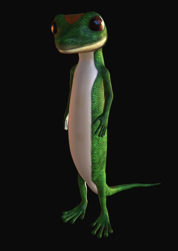 Geico Gecko 3D download (Blender file) by iliketodrawsome on DeviantArt