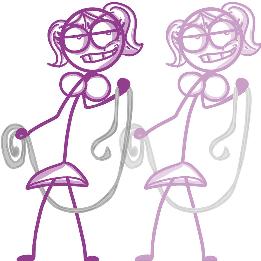 All About Us Animation Pink And Stacy (animation) by Demonic ...