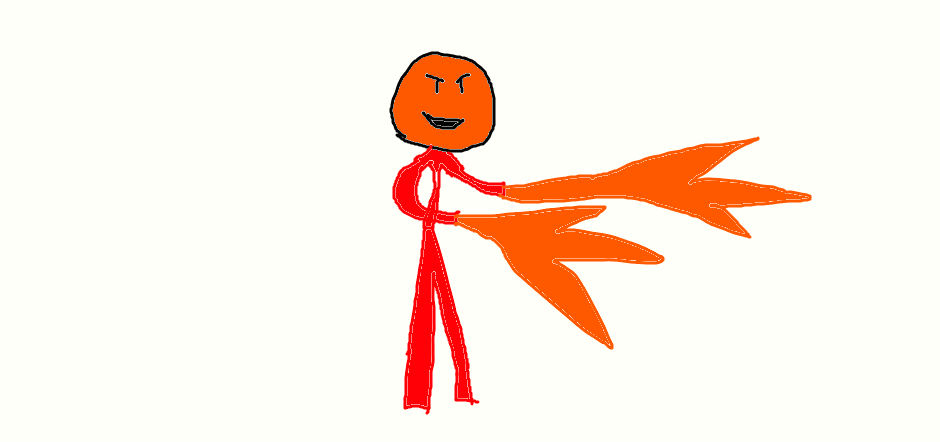 Fire Man By Iamstickman555 On Deviantart