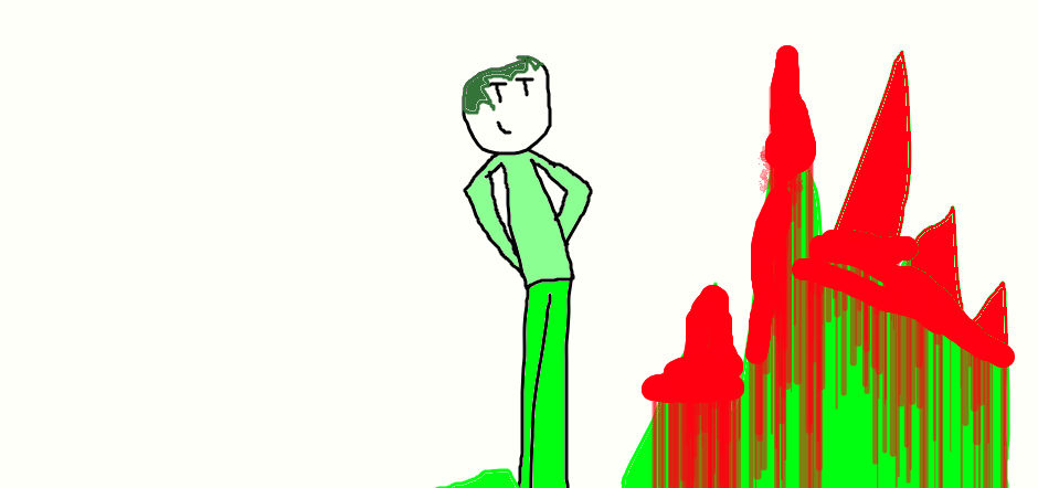Grass Blood Man by HIIAMSTICKMAN on DeviantArt