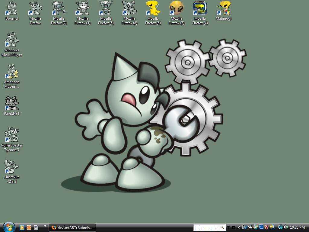 DeviantArt desktop theme by DarkCreations on DeviantArt