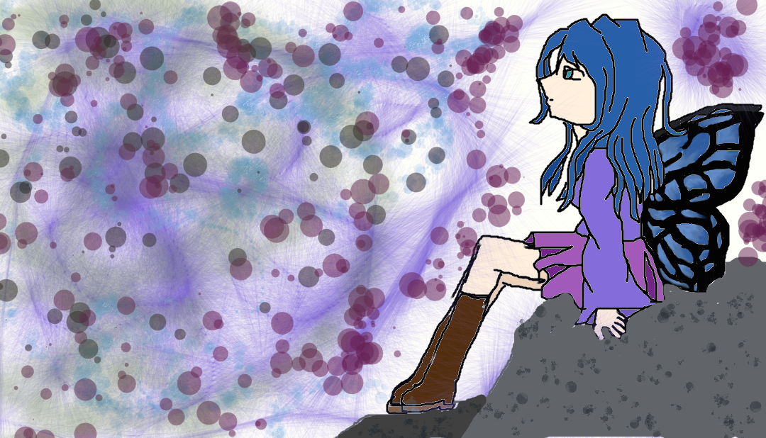 butterfly girl by tigergirl44 on DeviantArt