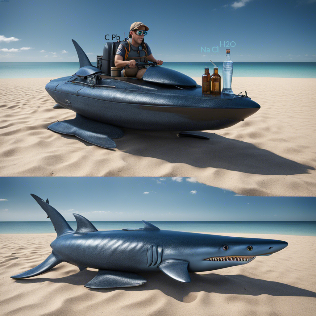 Sharkbot with Luke Carbunchielli by GufoMaggioreX on DeviantArt