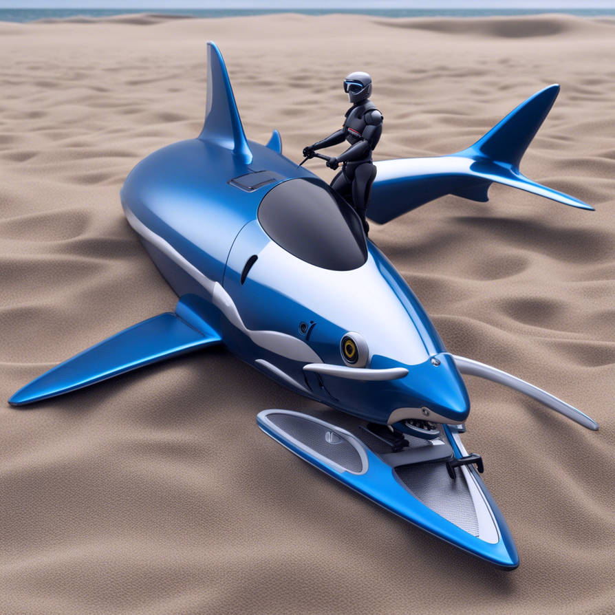 Sharkbot opens the hatch unloads the cargo by GufoMaggioreX on DeviantArt