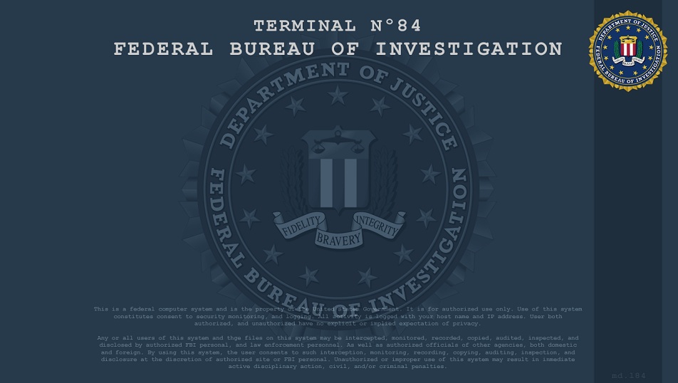 Fbi Logon Screen For Windows 7