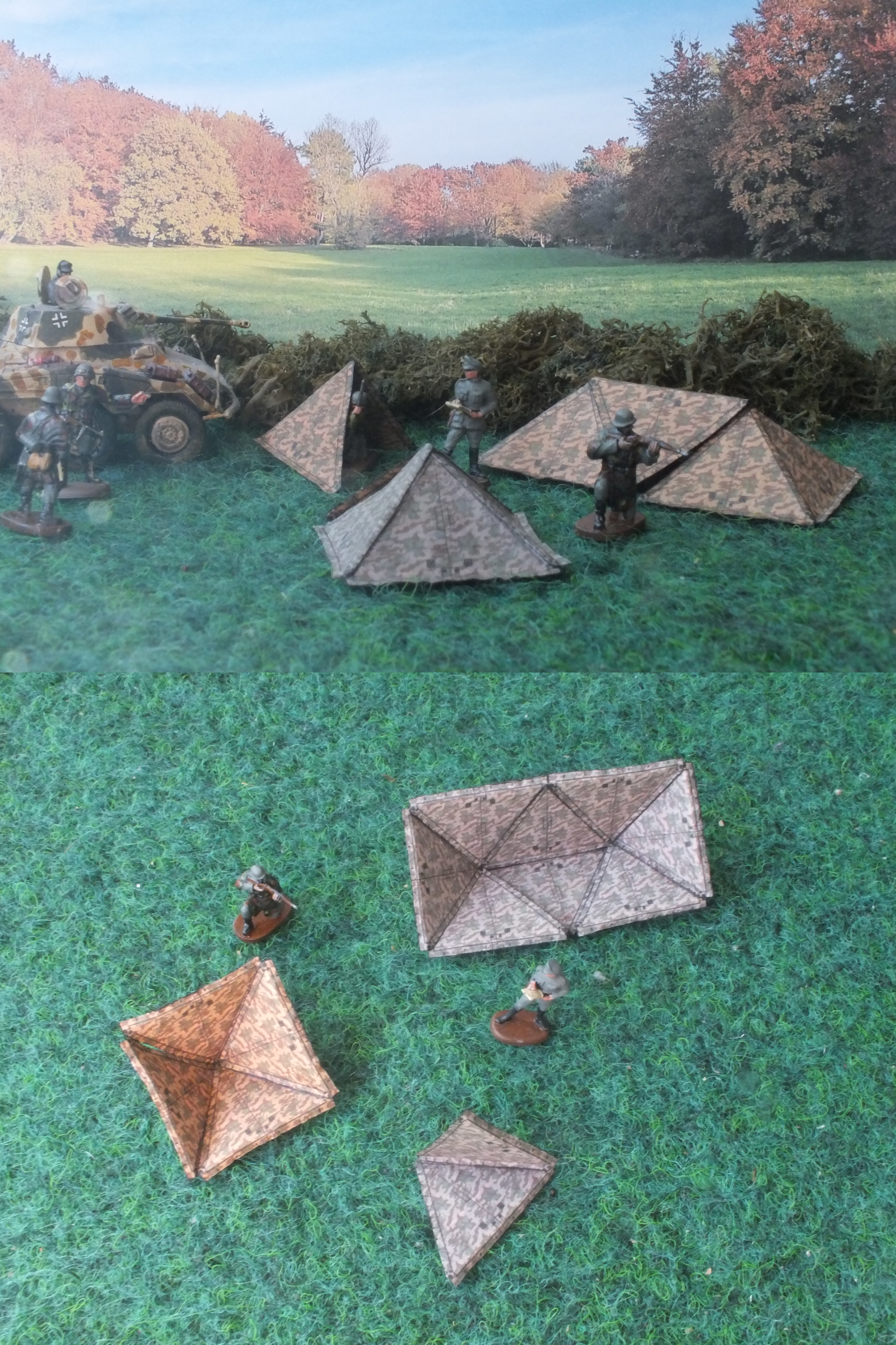 WW2 German Tents - Printable content inside! by Baryonyx62 on DeviantArt