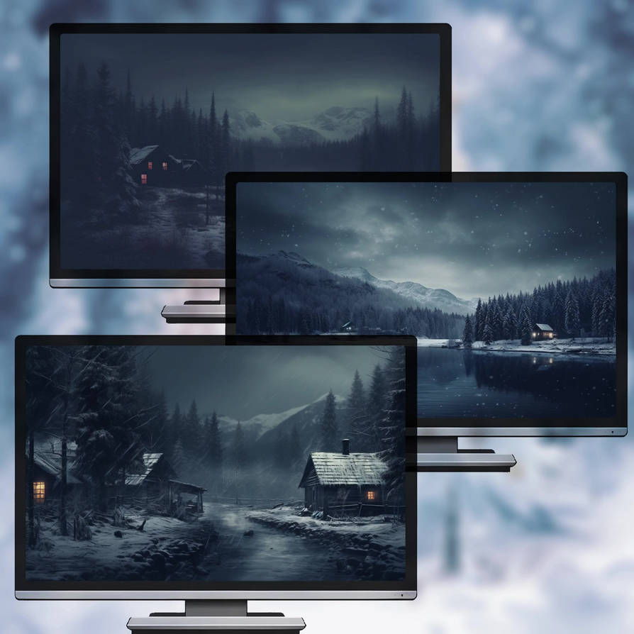 Gloomy Winter Realistic by aquaramelia on DeviantArt