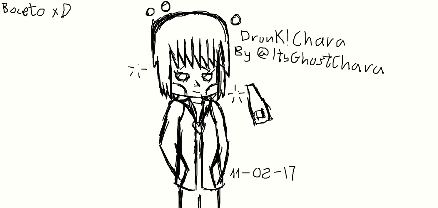 Drunk Chara by ghost-chara on DeviantArt