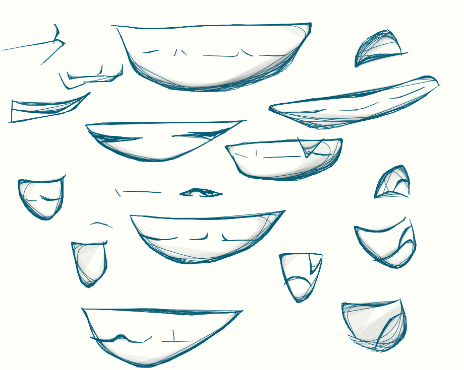 Mouth templates by McMeistro on DeviantArt