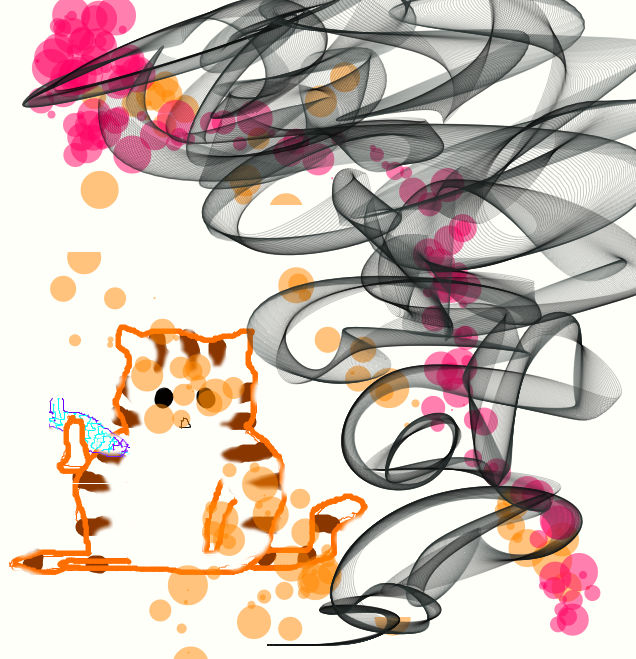 burning cat by OctoberAir on DeviantArt