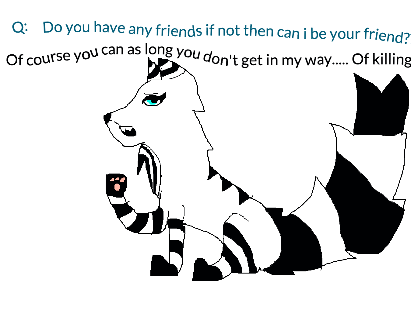 Ask Nightmare pt 1 question 7 by Nightmarewolf365 on DeviantArt