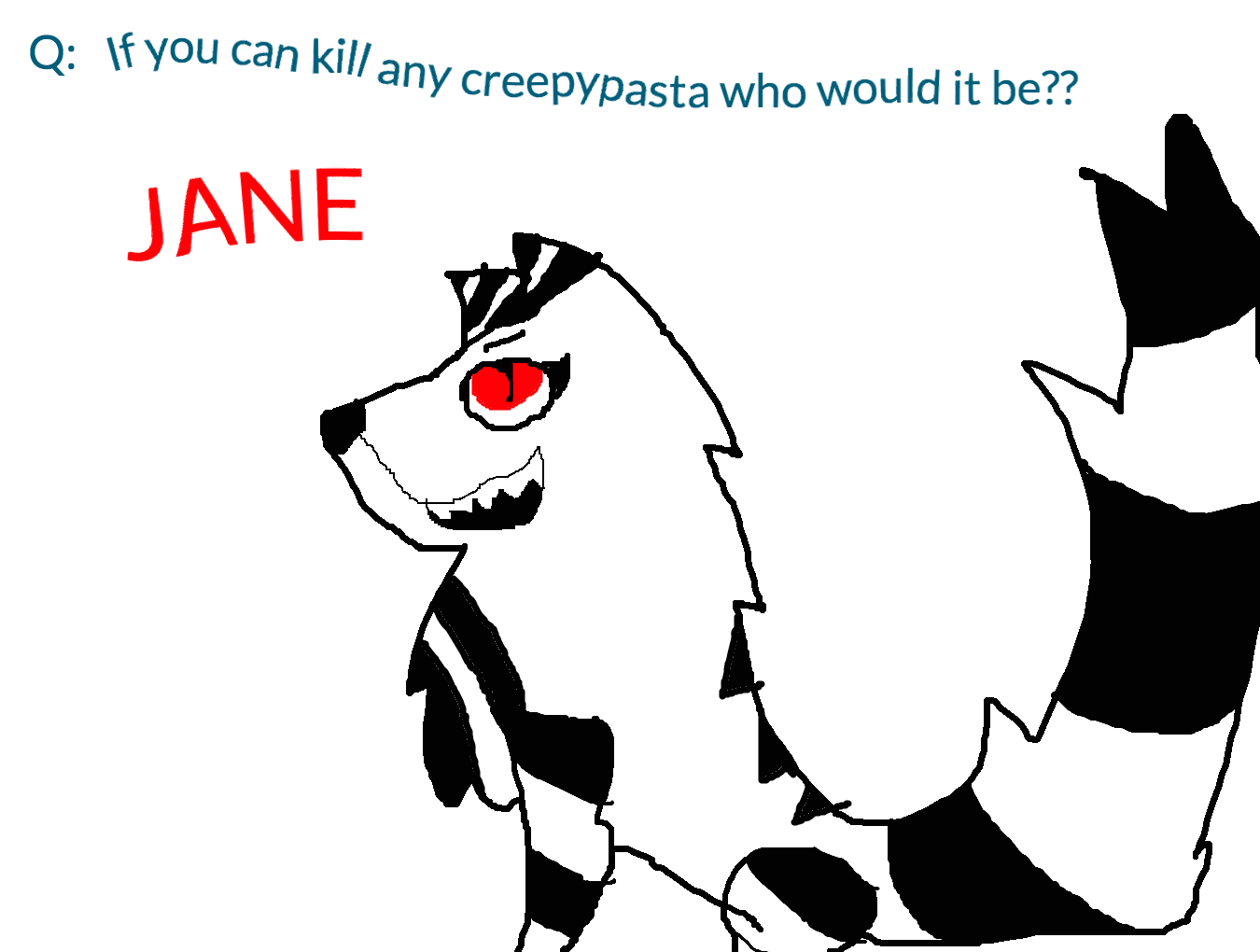 Ask Nightmare pt 1 question 8 by Nightmarewolf365 on DeviantArt