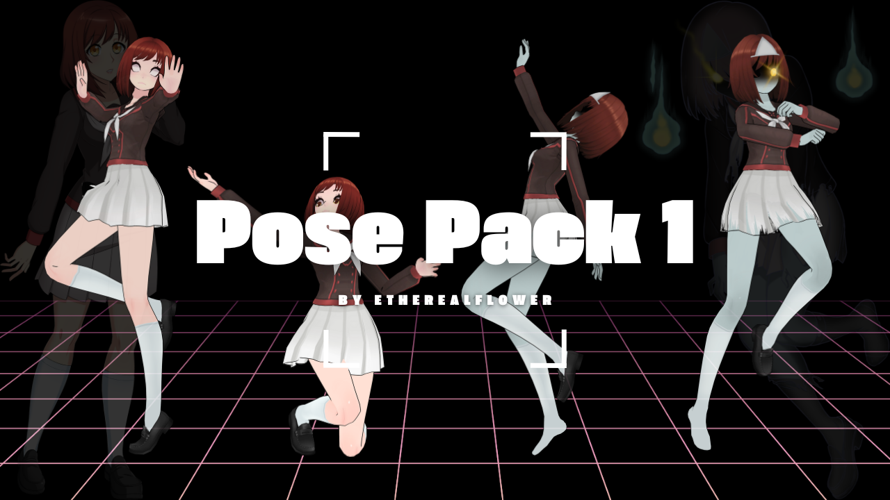 MMD / Pose Pack 1 - etherealfl0wer by etherealfl0wer on DeviantArt