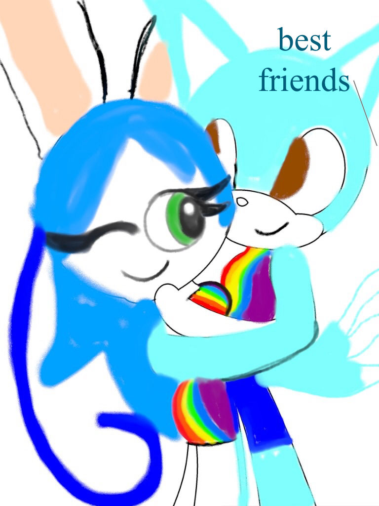 Rayni and mugen boy : best friends by RayniTheBunnie on DeviantArt