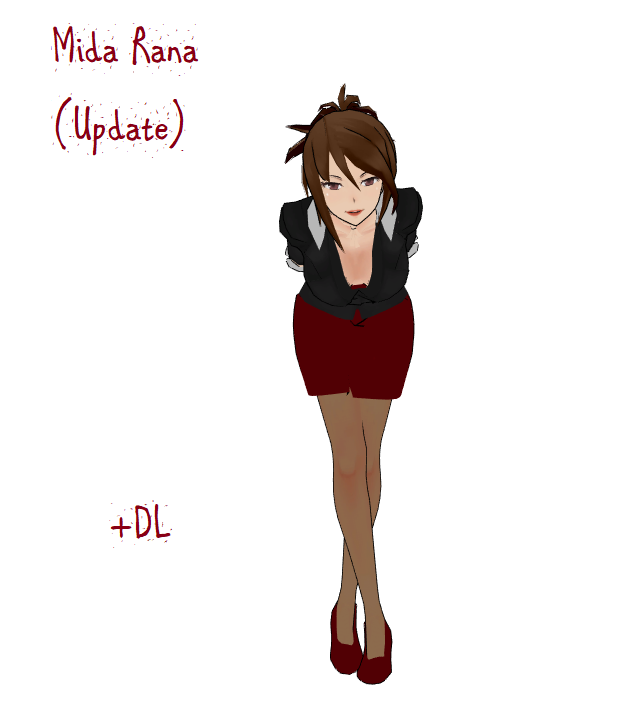 Yandere Simulator Mida Rana(Update) By Ihug30 by ihug30 on DeviantArt