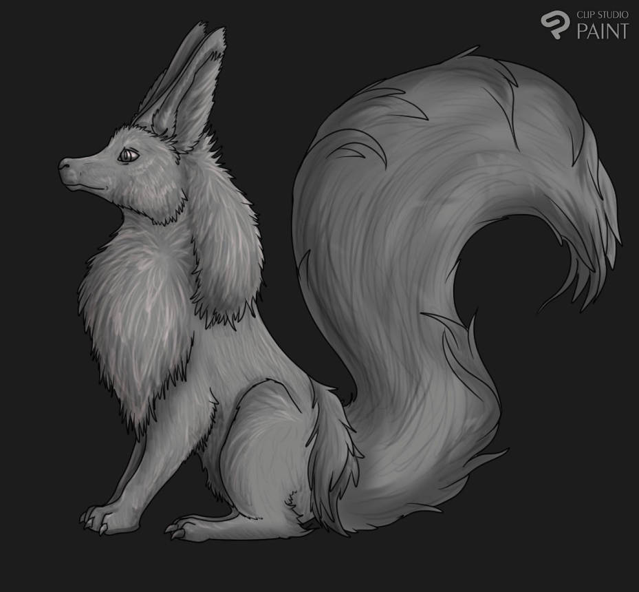 Elemental Fox wip by DarkForestAdoptables on DeviantArt