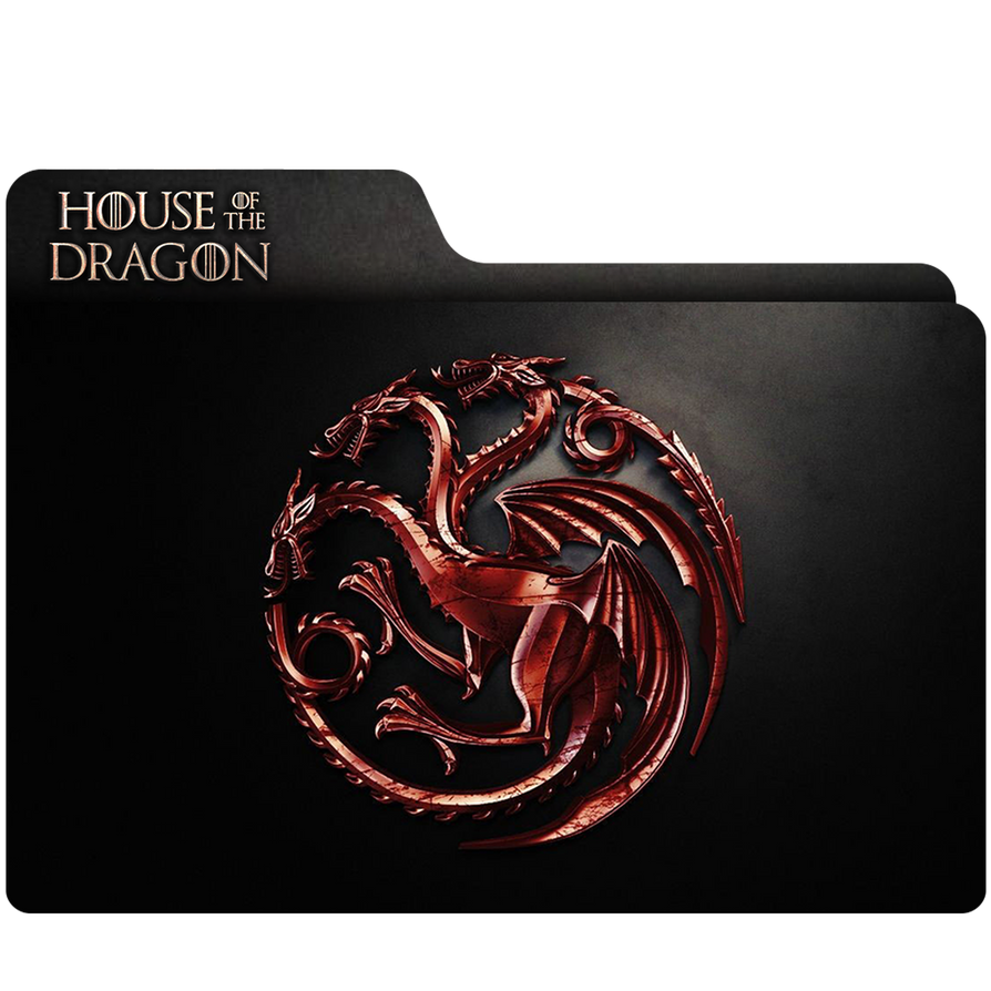 House of the Dragon Tv Series Folder Icon by klgraphic on DeviantArt
